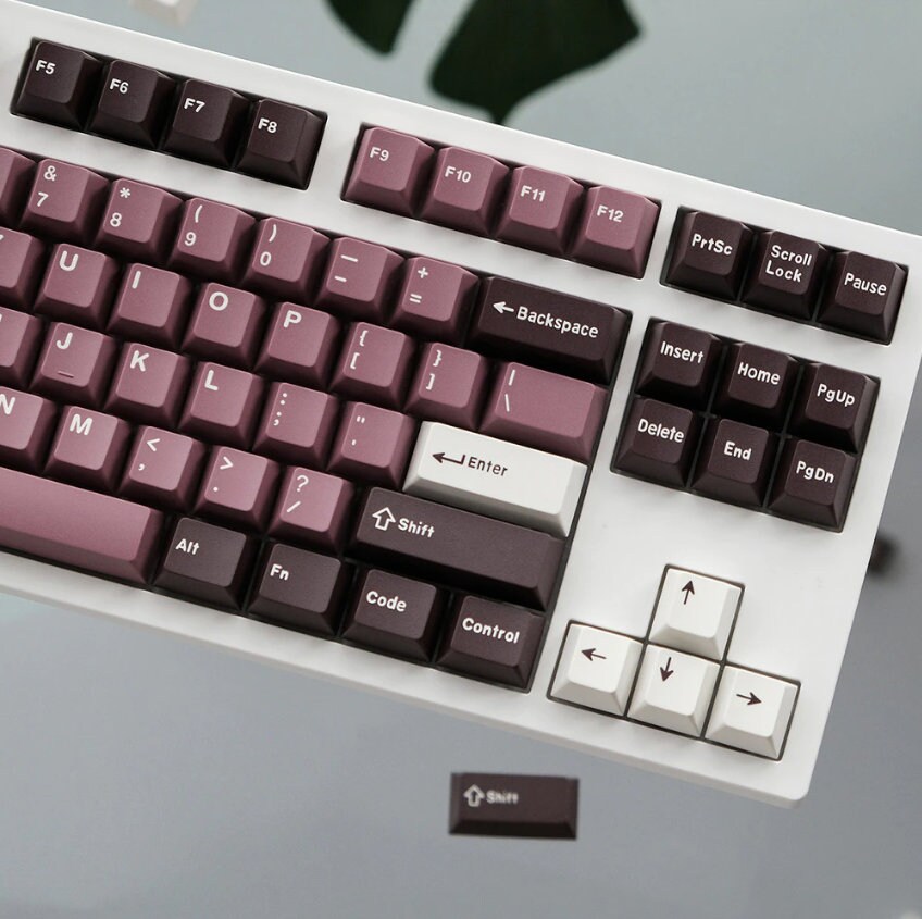 GMK Bingsu Inspired Replica Cherry Profile Pink Keycaps Set - Etsy