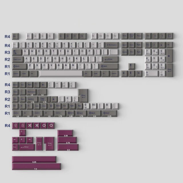 GMK DMG Inspired MX Keycaps Set for Mechanical Keyboards - Etsy Canada