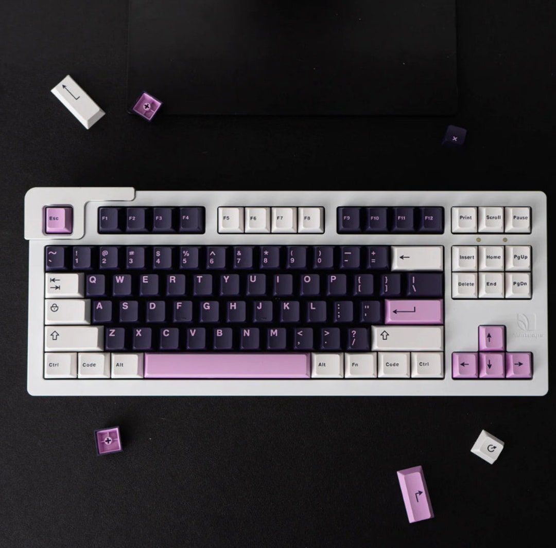GMK Amethyst Replica Clone MX Cherry Profile Keycap Set for Mechanical ...