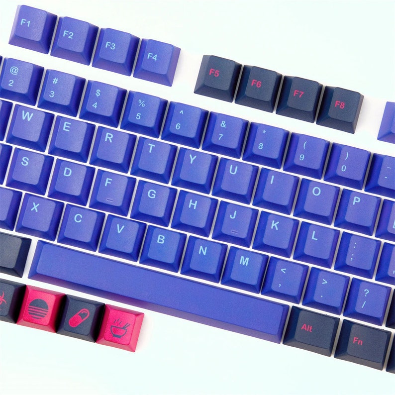 GMK Laser Replica Inspired MX Cyberpunk Neon Theme Keycap Set - Etsy