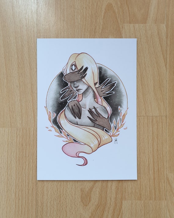 MONSTERS INKTOBER // Illustration A5 148 X 210 Mm // - Etsy