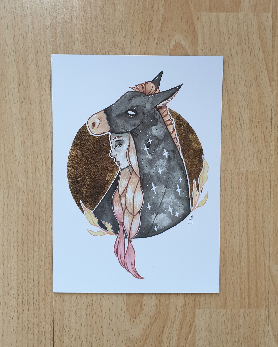 ANCIENT TALES - INKTOBER // Illustration A5 148 X 210 Mm // Decoration ...