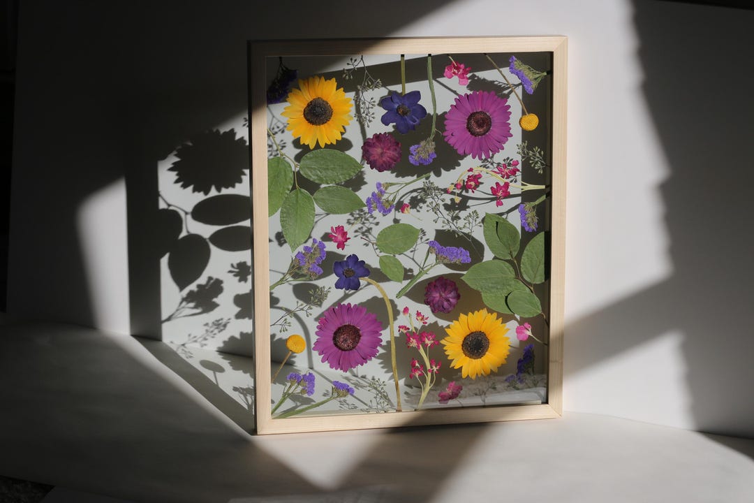 Wedding Bouquet Preservation Frame – Pressed Flower Art, Custom Wood ...