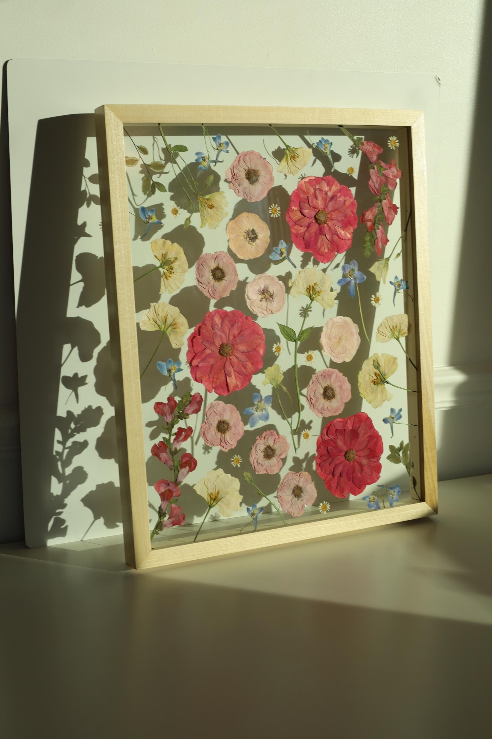 Wedding Bouquet Preservation Frame – Pressed Flower Art, Custom Wood ...