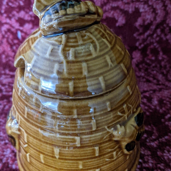 Vintage Honey Pot - Etsy