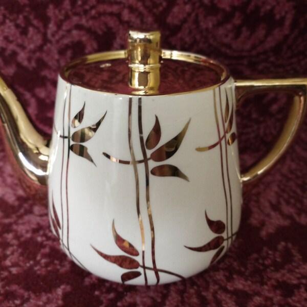 Gold Teapot - Etsy