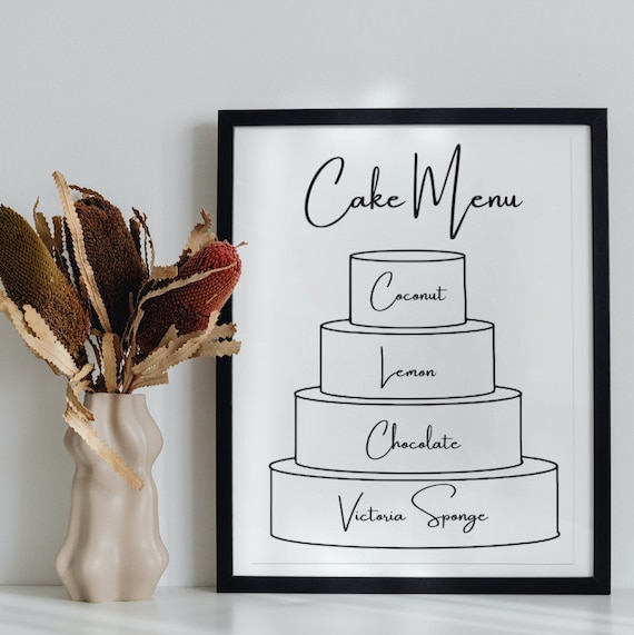 4 Tier Wedding Cake Template