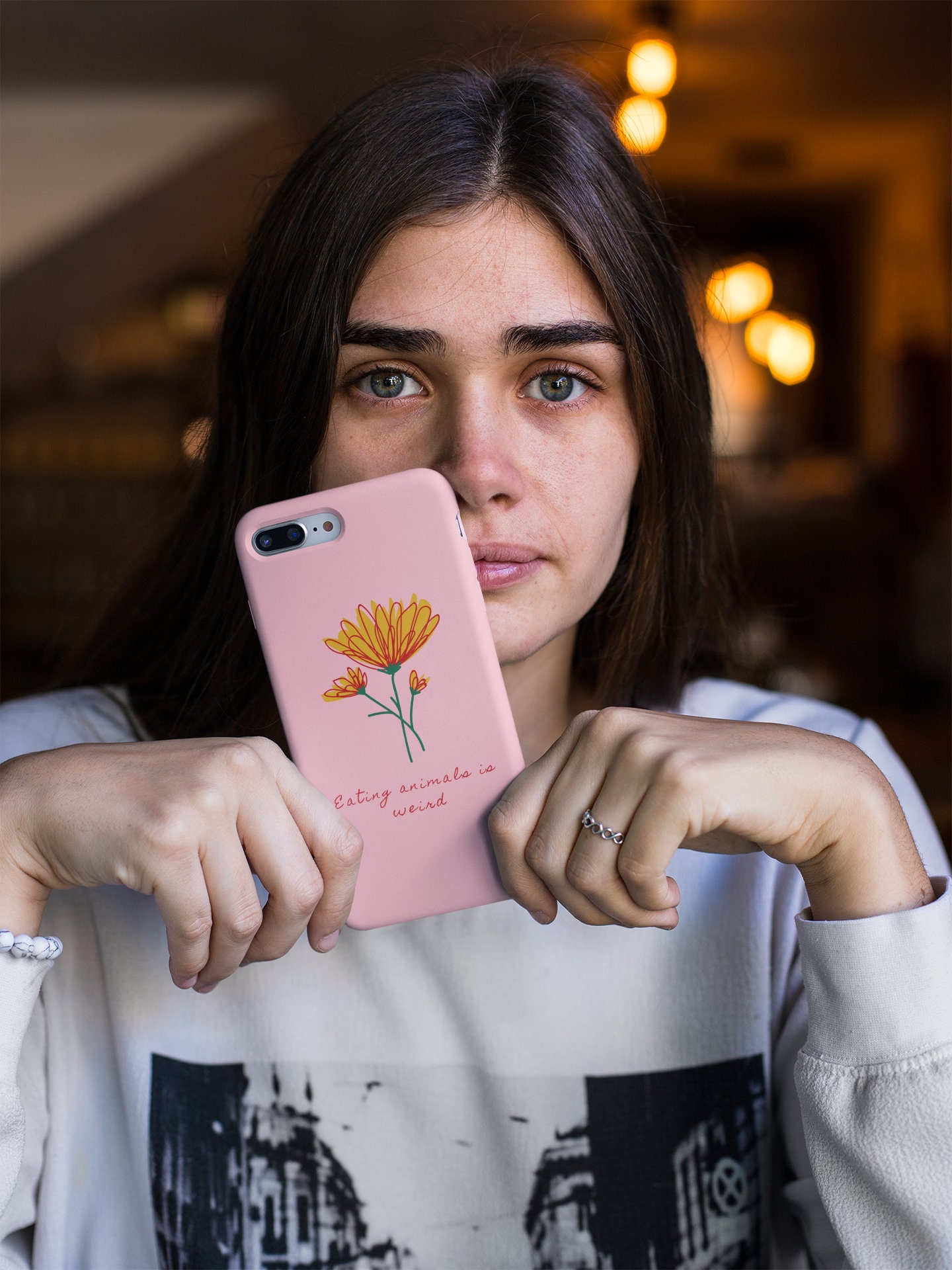 Eating Animals is Weird Vegan Phone Case iPhone & Samsung - Etsy