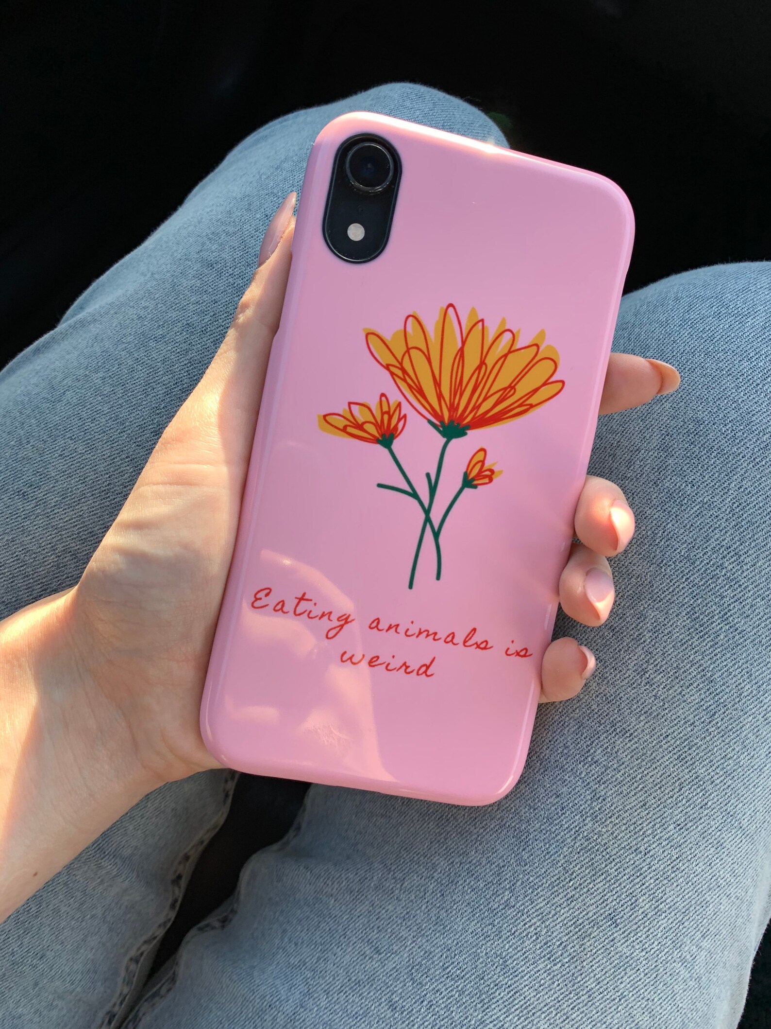 Eating Animals is Weird Vegan Phone Case iPhone & Samsung - Etsy