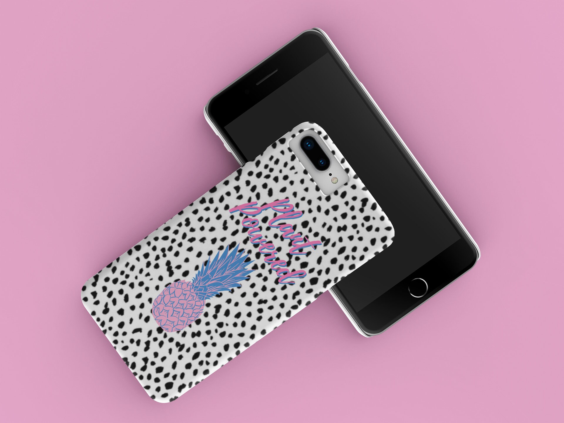 Plant Powered Pineapple Phone Case iPhone Samsung - Etsy UK