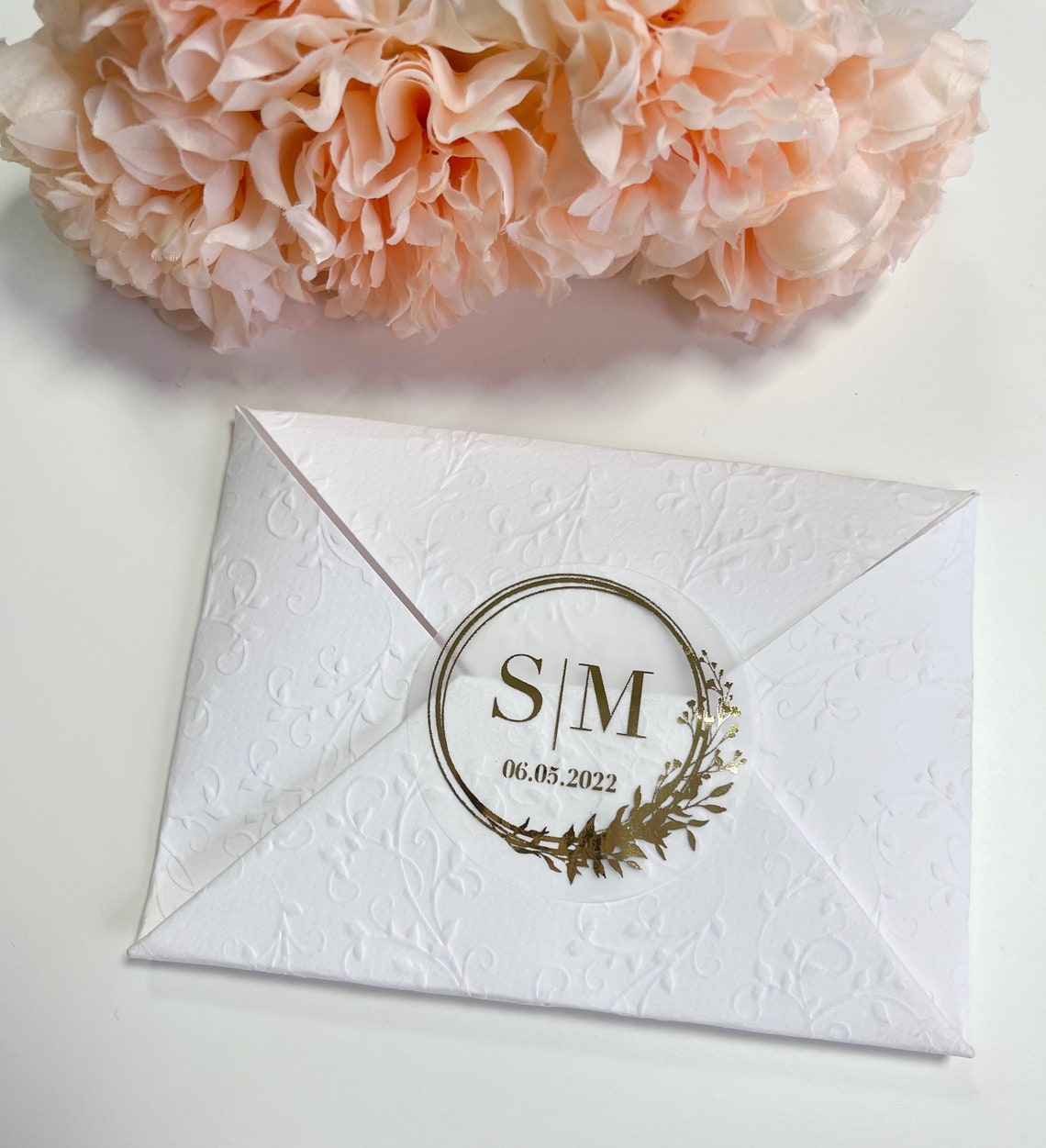 Gold Wedding Stickers Foil Wedding Labels BULK Packs Foil - Etsy