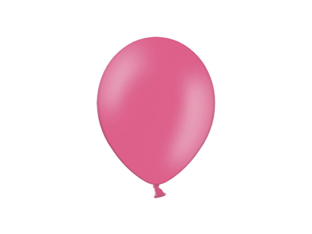 10 Dark Pink Balloon, Pink Baby Shower Balloon, Birthday Party Decor ...