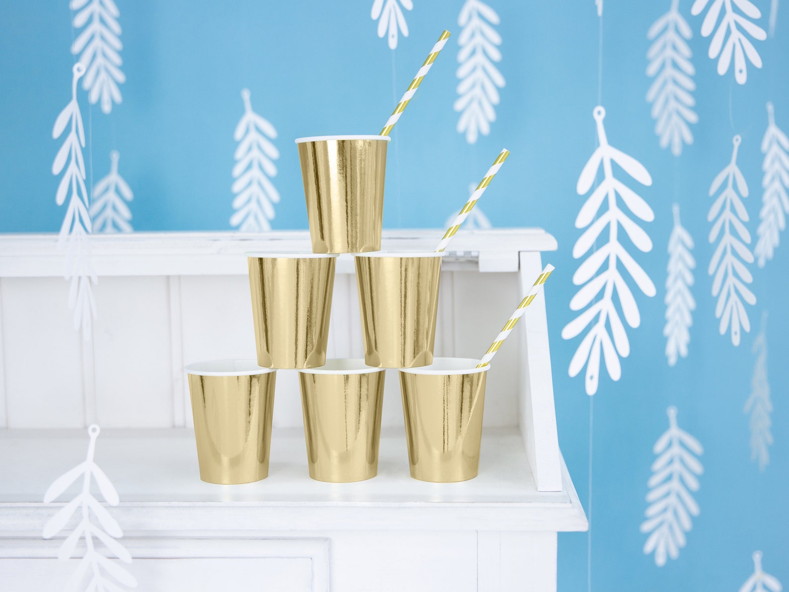 6 Gold Paper Cups, Hen Party, Gold Team Bride Party Cups, Bachelorette ...