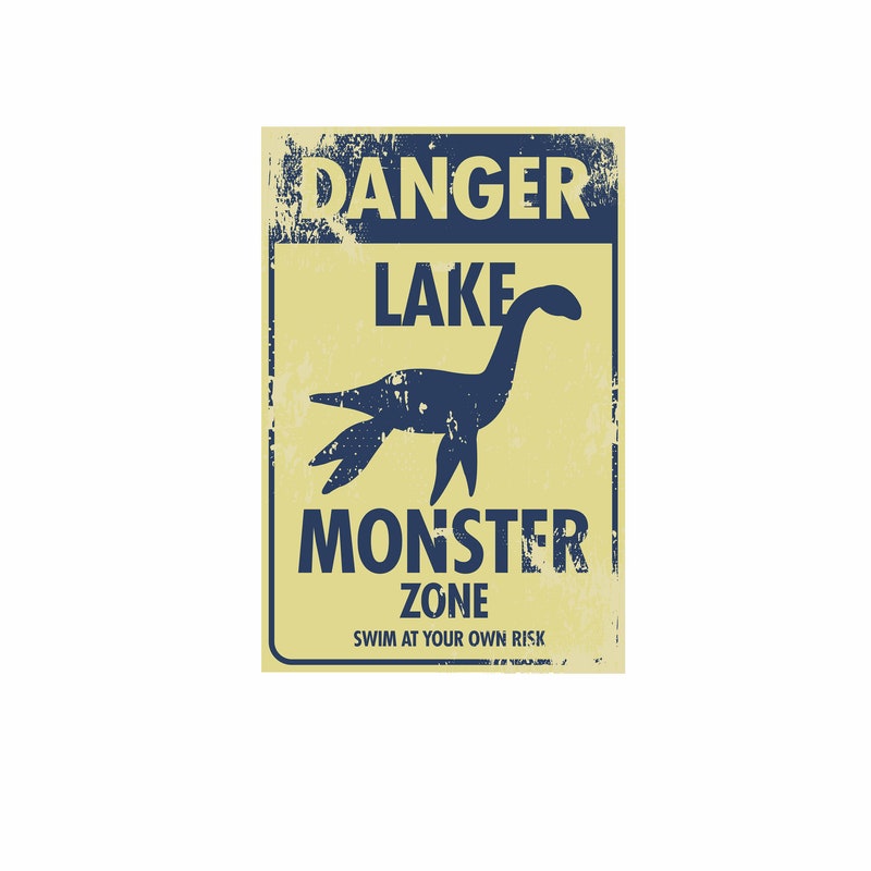 Vertical Lake Sign - Etsy