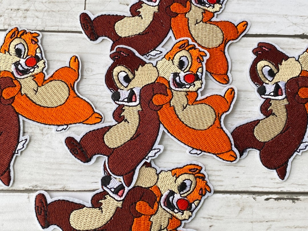 Chip N' Dale Patch, Iron-on Patch, Disney Patch, Jacket Patch, Patch for Jacket, DIY - Etsy