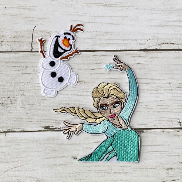 Frozen Patch - Etsy