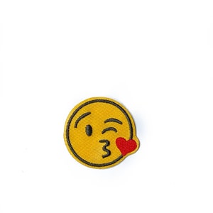 Emoji Patch, Iron-on Patch, Jacket Patch, Patch for Jacket, DIY - Etsy