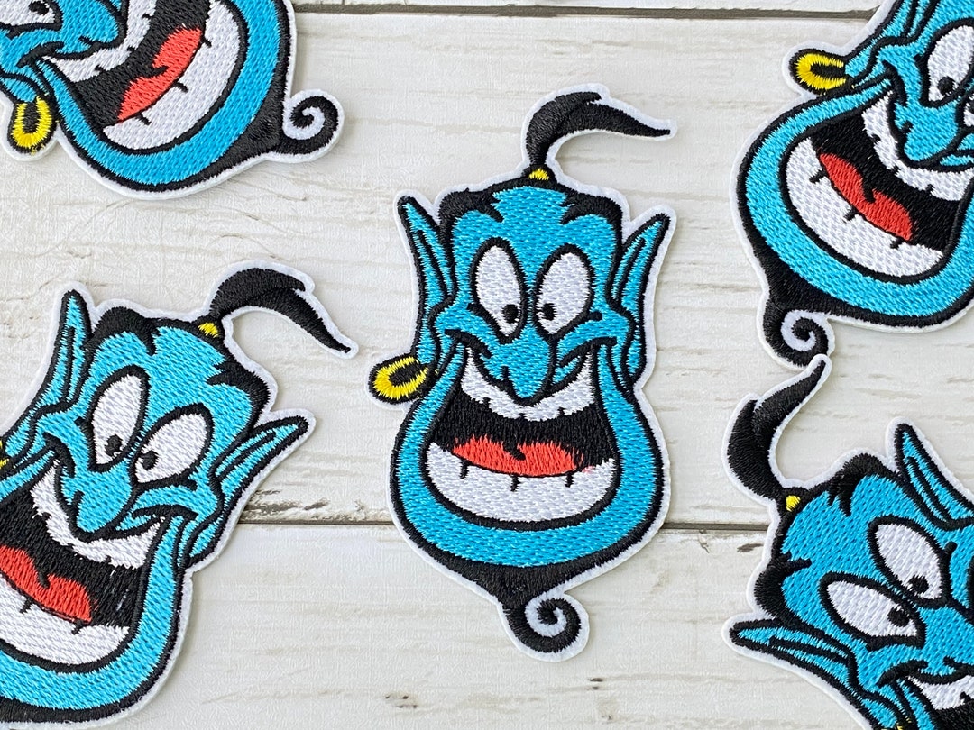 Genie Patch Aladdin Patch Iron-on Patch Disney Patch - Etsy Australia