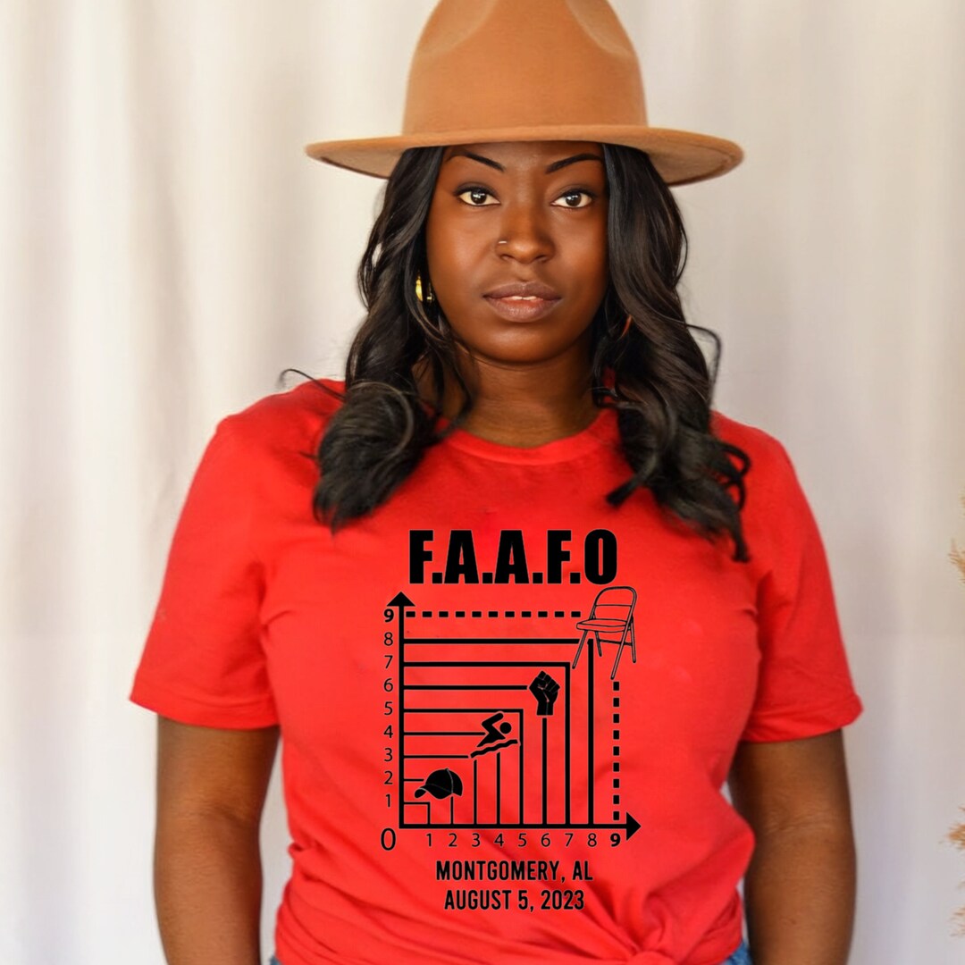 FAAFO Folding Chair T-shirt F.A.A.F.O F Around and Find - Etsy