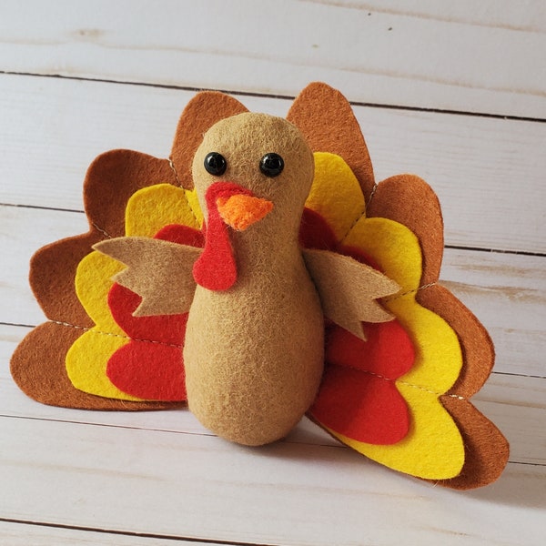 Felt Turkey - Etsy