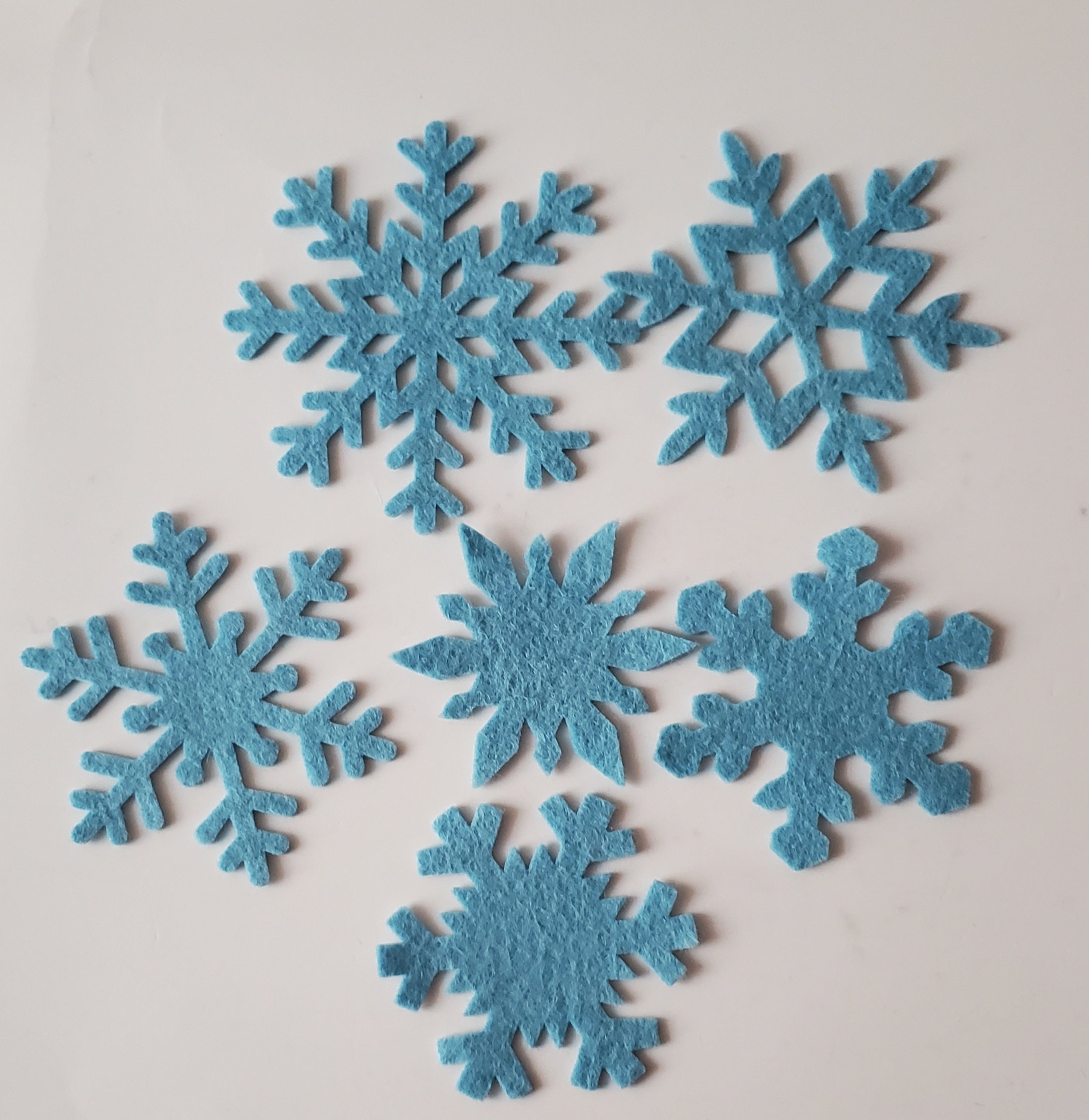 Felt Snowflake Pattern