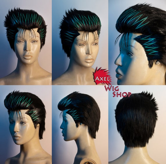 Yusuke Urameshi Yuyu Hakusho Inspired Wig Styling - Etsy