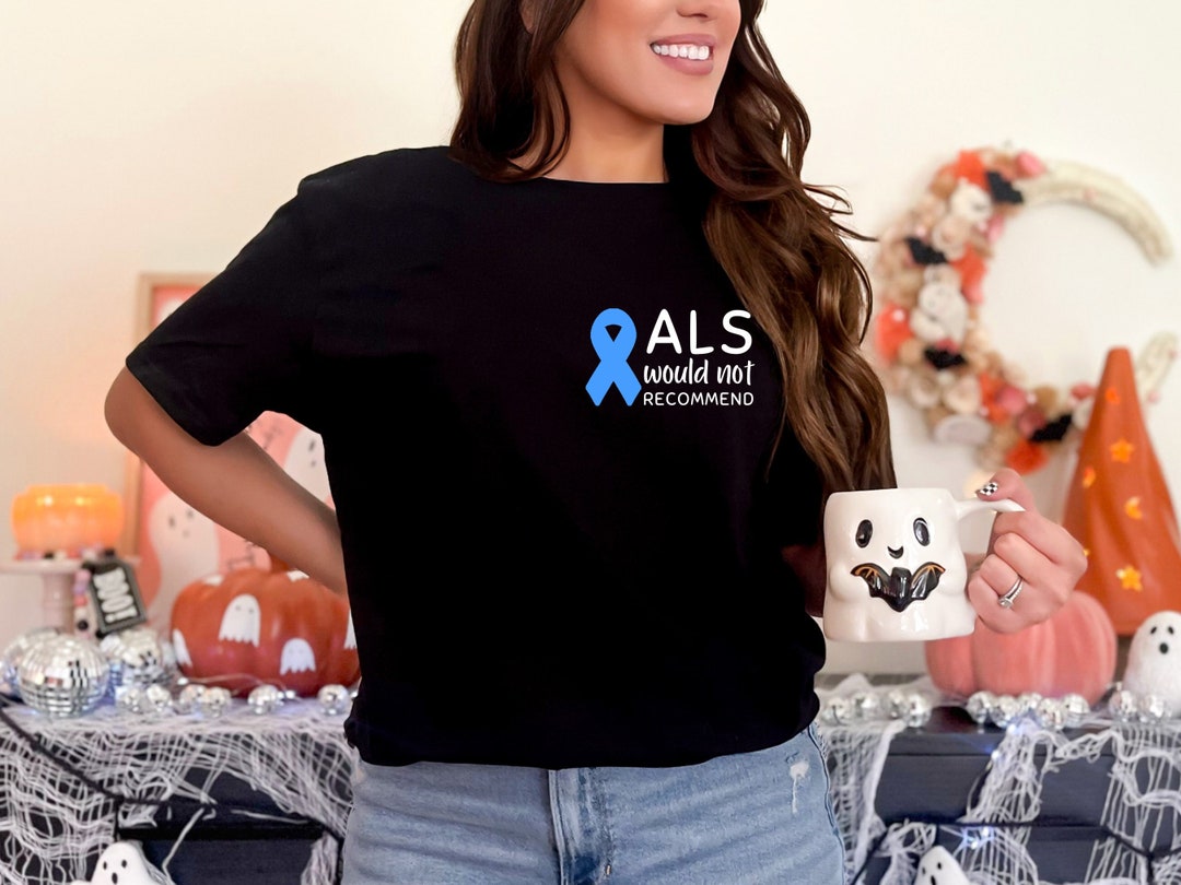 ALS Disease Awareness Ribbon Global Day Ribbon Warrior Gift T-shirt - Etsy