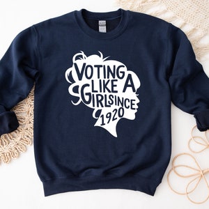 Voting Like a Girl Since 1920 19th Amendment Anniversary 100th Women ...