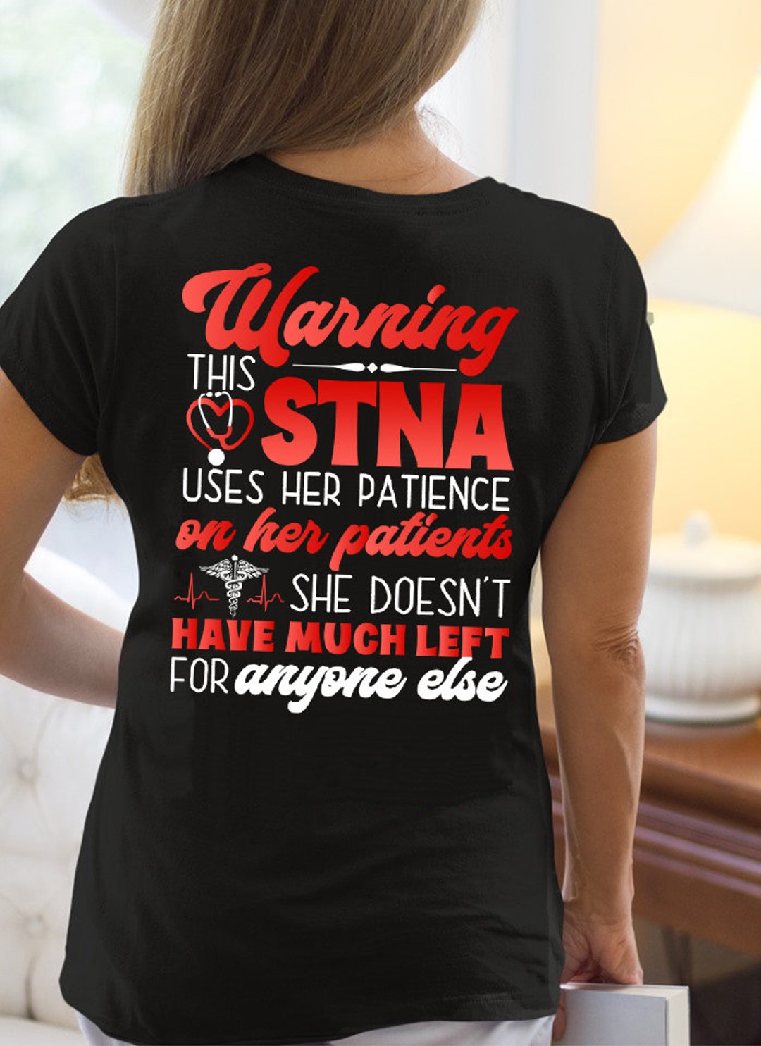 Nurse Week Warning STNA Uses Patience on Patients State Tested - Etsy