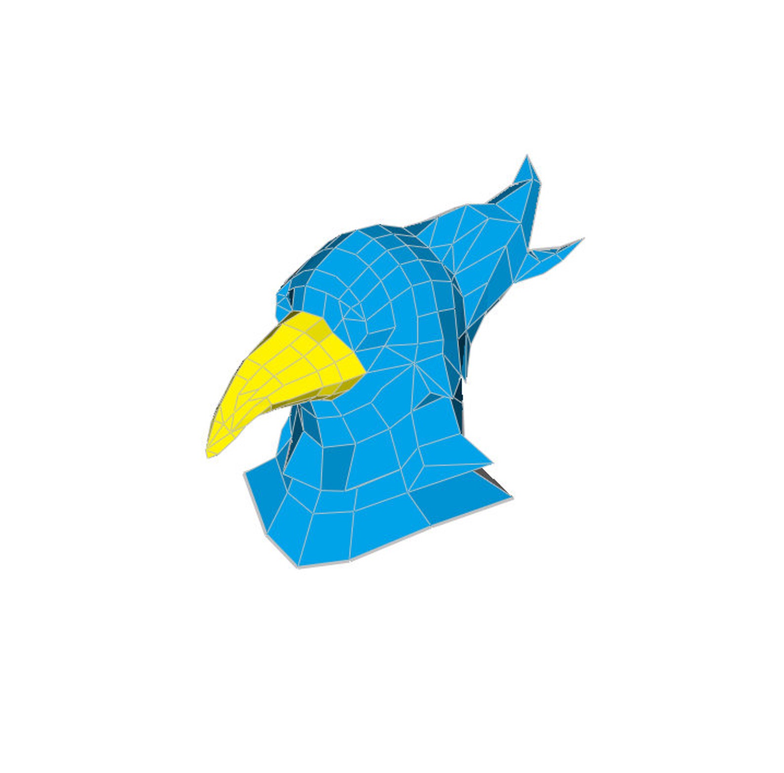 Sunraku Mask Shangrila Frontier - Template Pdf Pdo - Etsy