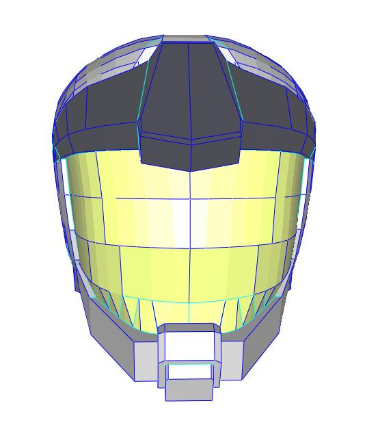 Pilot Gundam Helmet Template - Etsy