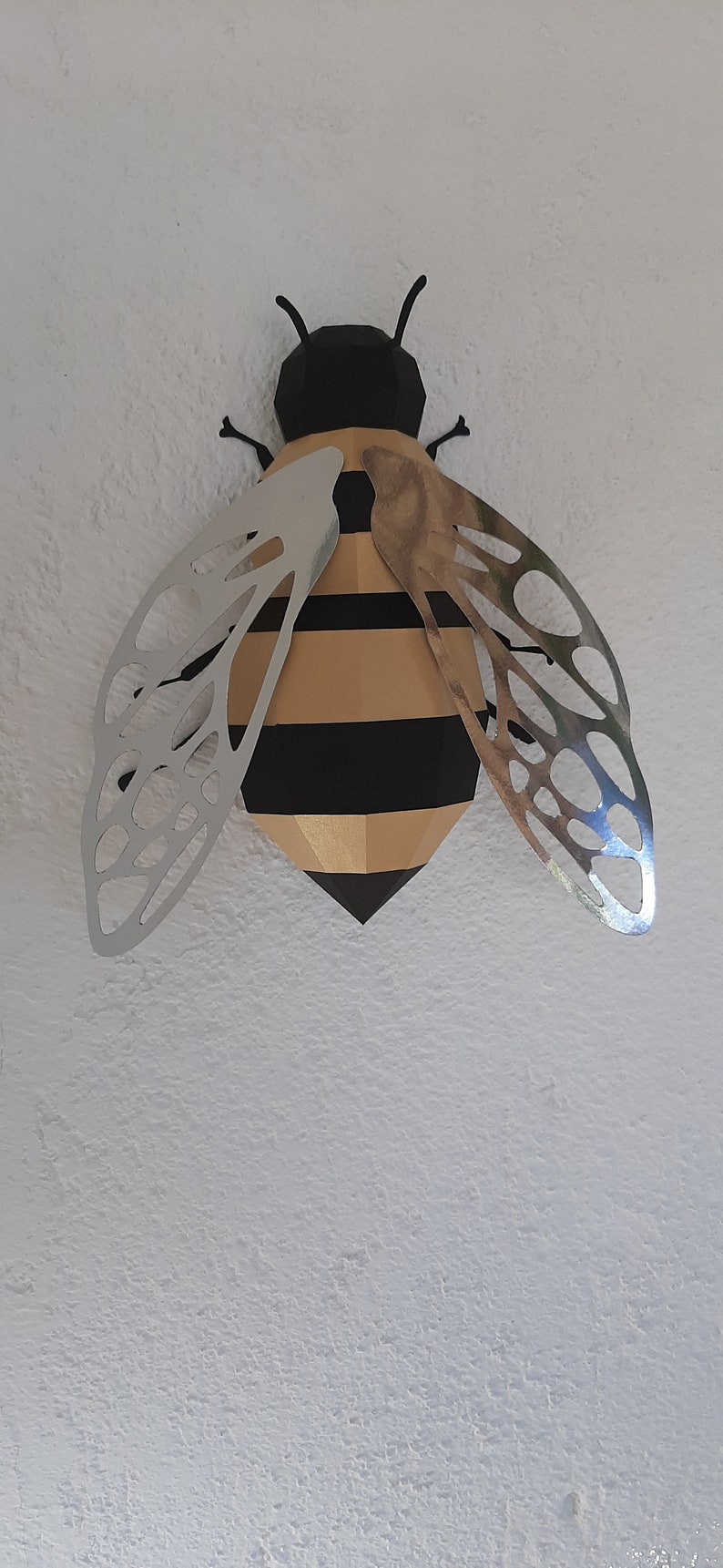 Bee Template Papercraft .pdf File - Etsy Australia