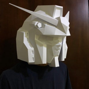 Gundam RX78 Helmet PDF / DXF / Pepakura – Cosplay, Paper Craft, Digital ...