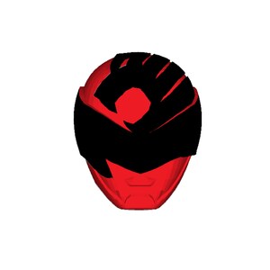 Kyuranger RED HELMET - Pdf Pdo File - Etsy