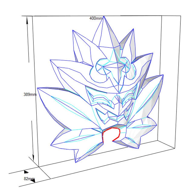 Ogerpon Mask Template Papercraft Pdf - Etsy Australia