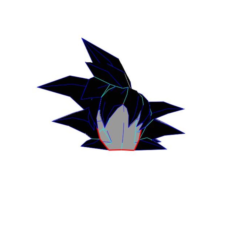 Goku Hair Wig - Etsy