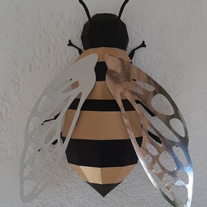 Bee Template Papercraft .pdf File - Etsy