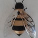 Bee Template Papercraft .pdf File - Etsy
