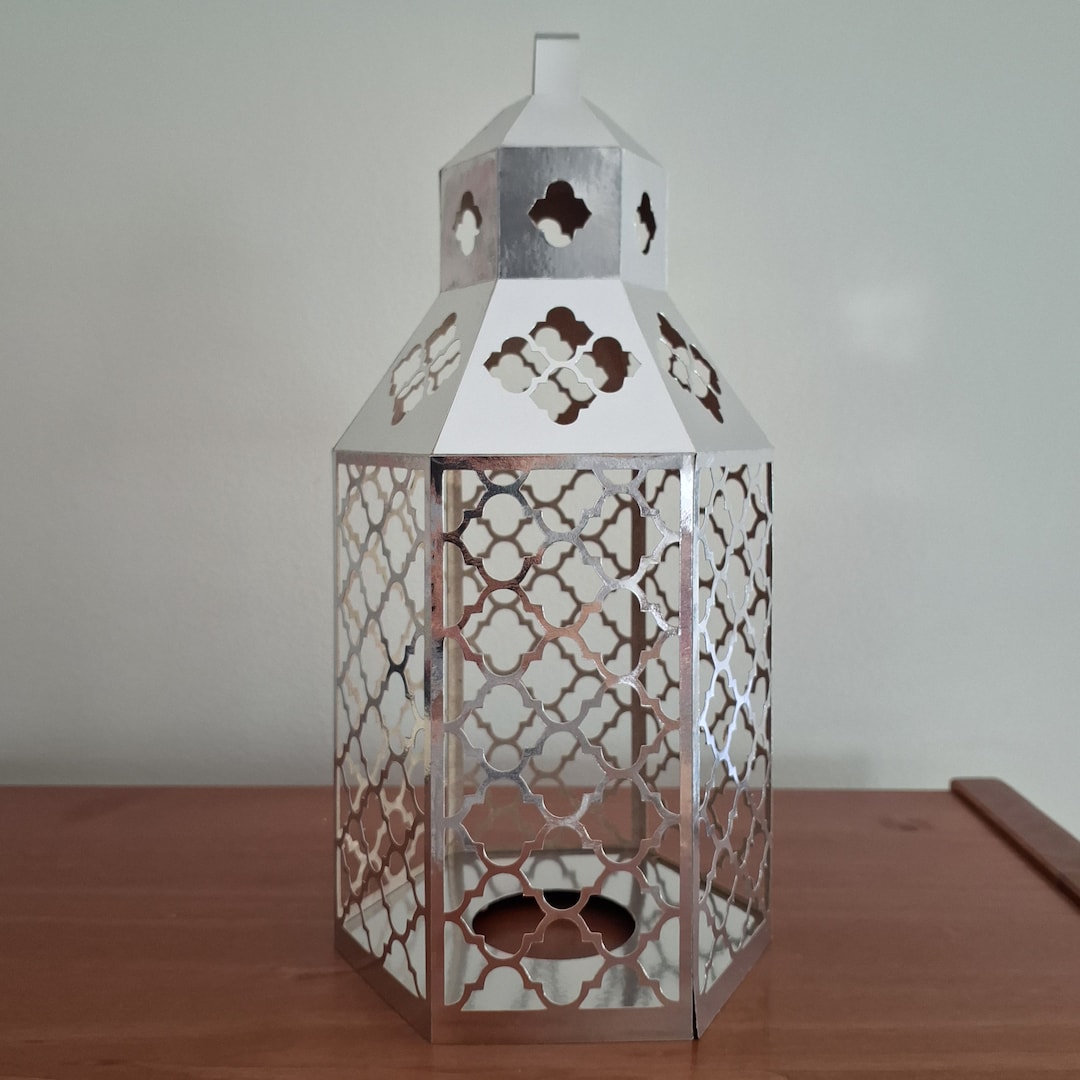 Template Lantern Digital File Dxf Pdf Studio3 - Etsy