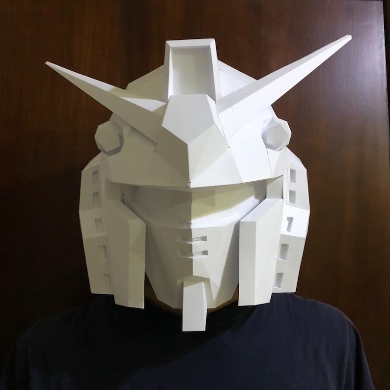 Gundam RX78 casco archivo PDO, PDF, DXF, STUDIO3 - Etsy México