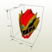 Ryusoul Red Max Helmet Pepakura - Etsy