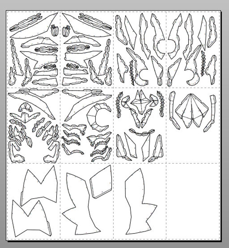 Ogerpon Mask Template Papercraft Pdf - Etsy