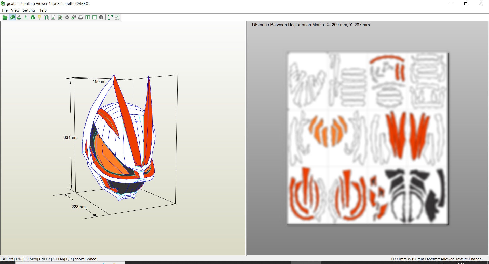 Kamen Rider Geats Template .pdf .pdo File - Etsy