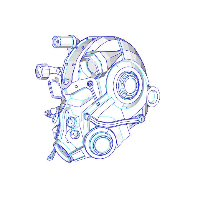 Helmet T 60 Fallout Template Pepakura - Etsy