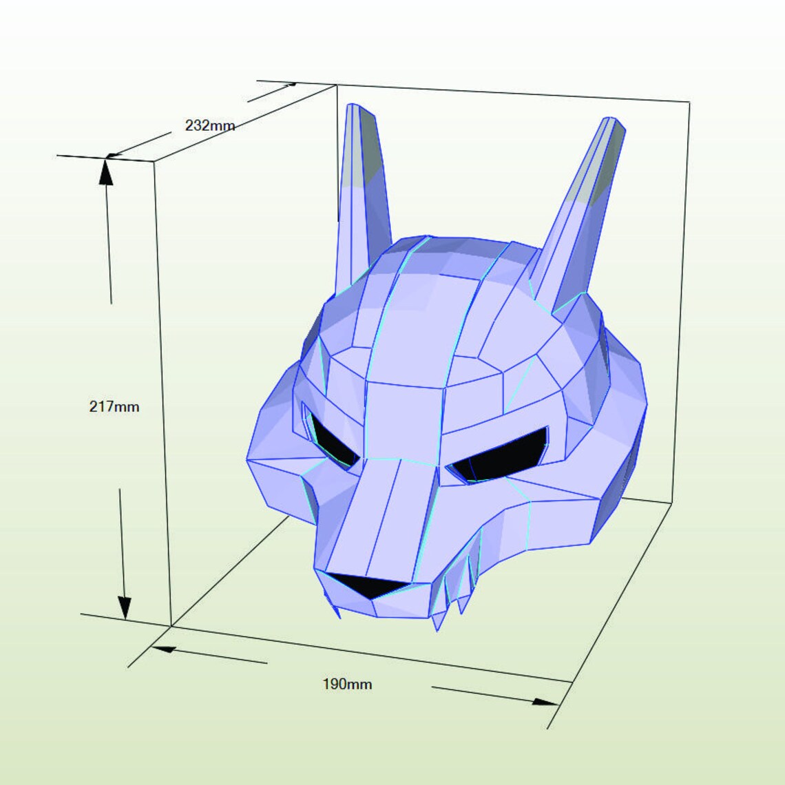 Wolfmon lobomon Digimon Template PDF PDO DXF Studio3 - Etsy