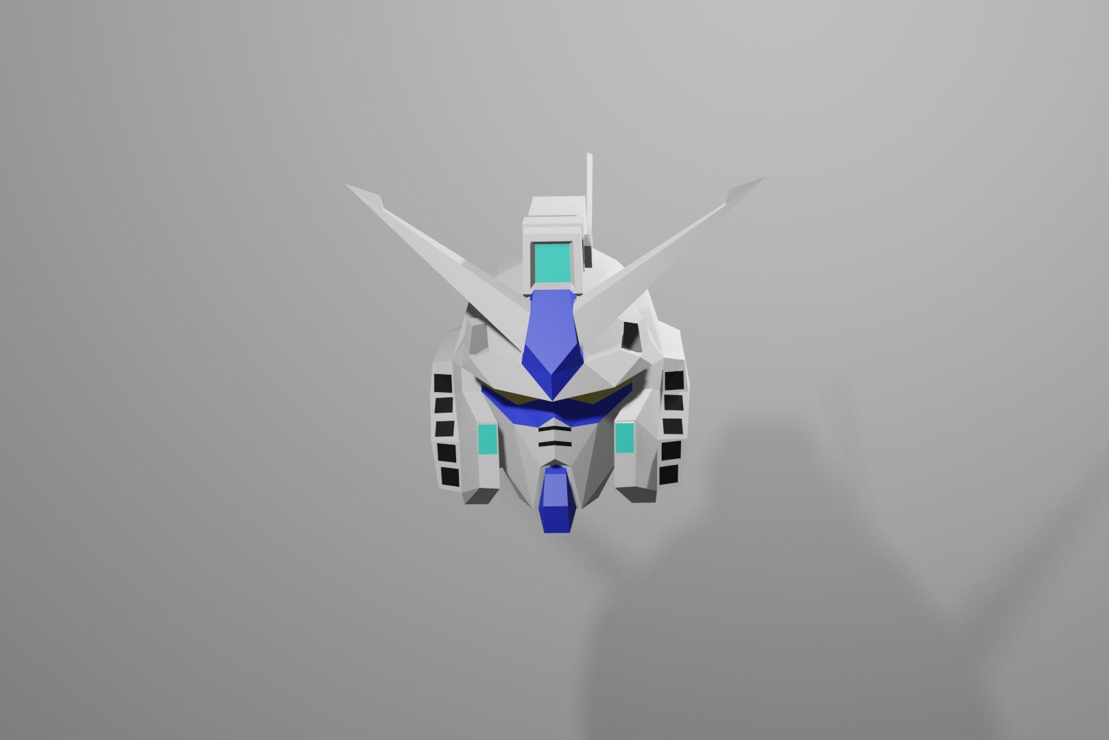 Gundam FA 78 (thunderbolt)- Helmet - Etsy