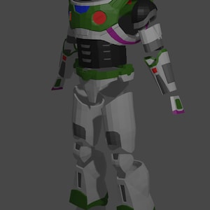Buzz Lightyear Armor Pepakura (pdo and PDF File) - Etsy