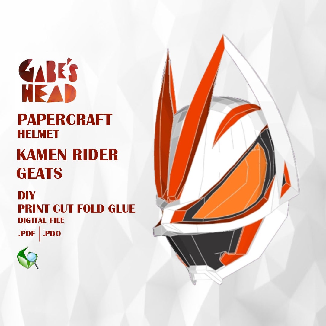 Kamen Rider Geats Template .pdf .pdo File - Etsy