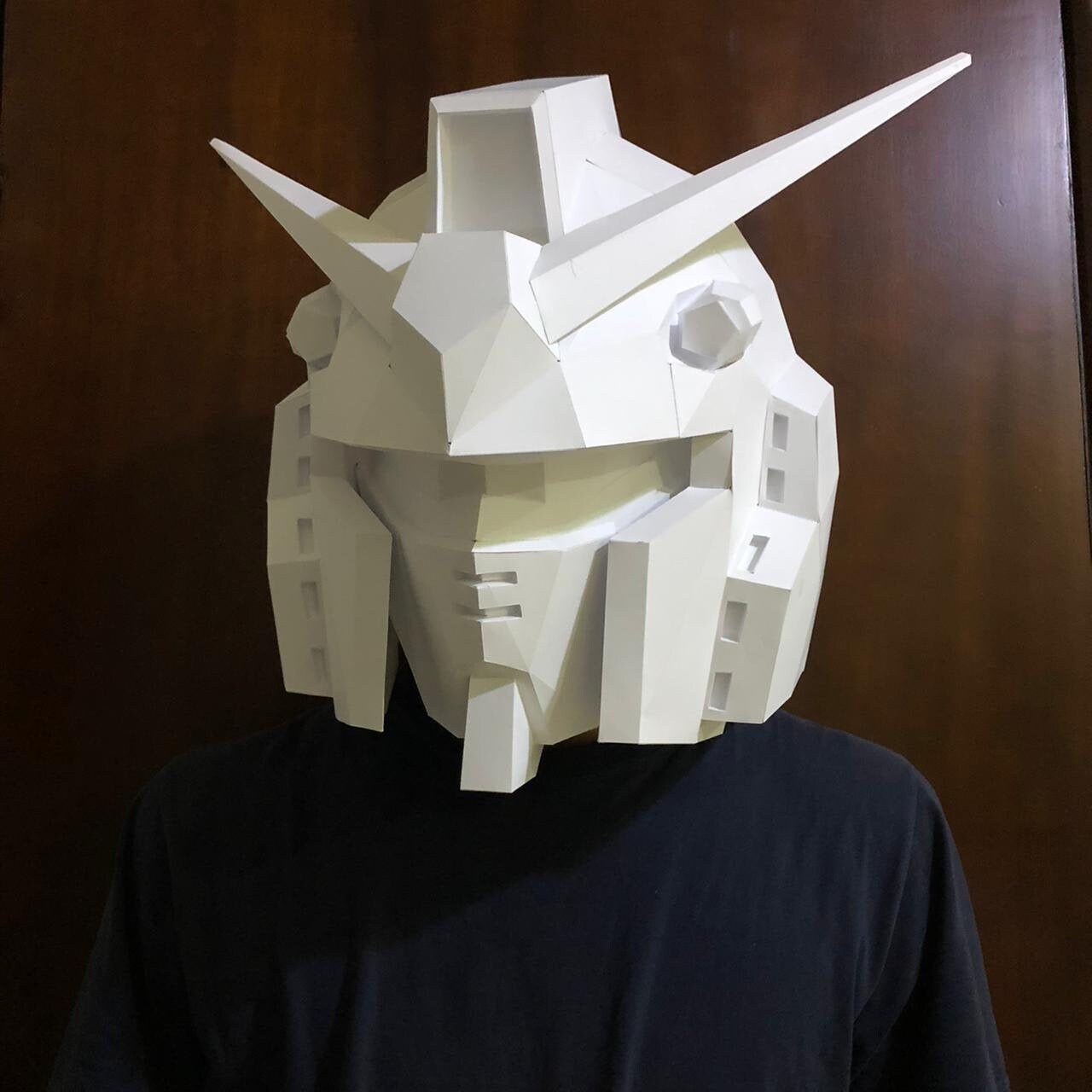Gundam - RX78 - Helmet (file PDO, PDF, DXF, STUDIO3) - Etsy
