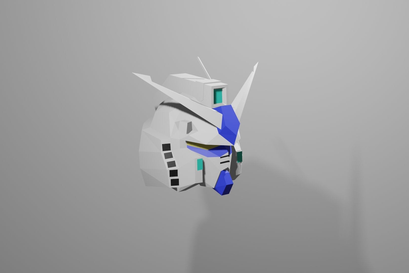 Gundam FA 78 (thunderbolt)- Helmet - Etsy